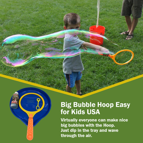Big Bubble Hoop Easy for Kids USA | Extreme Bubbles Inc.
