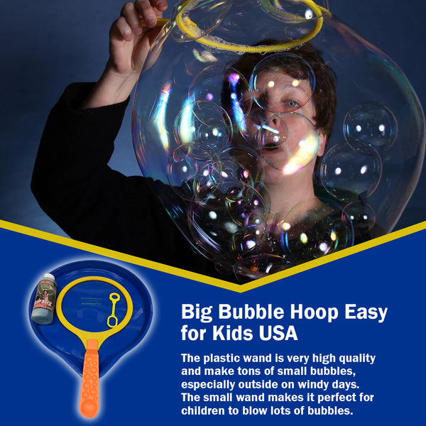 Big Bubble Hoop Easy for Kids USA | Extreme Bubbles Inc.